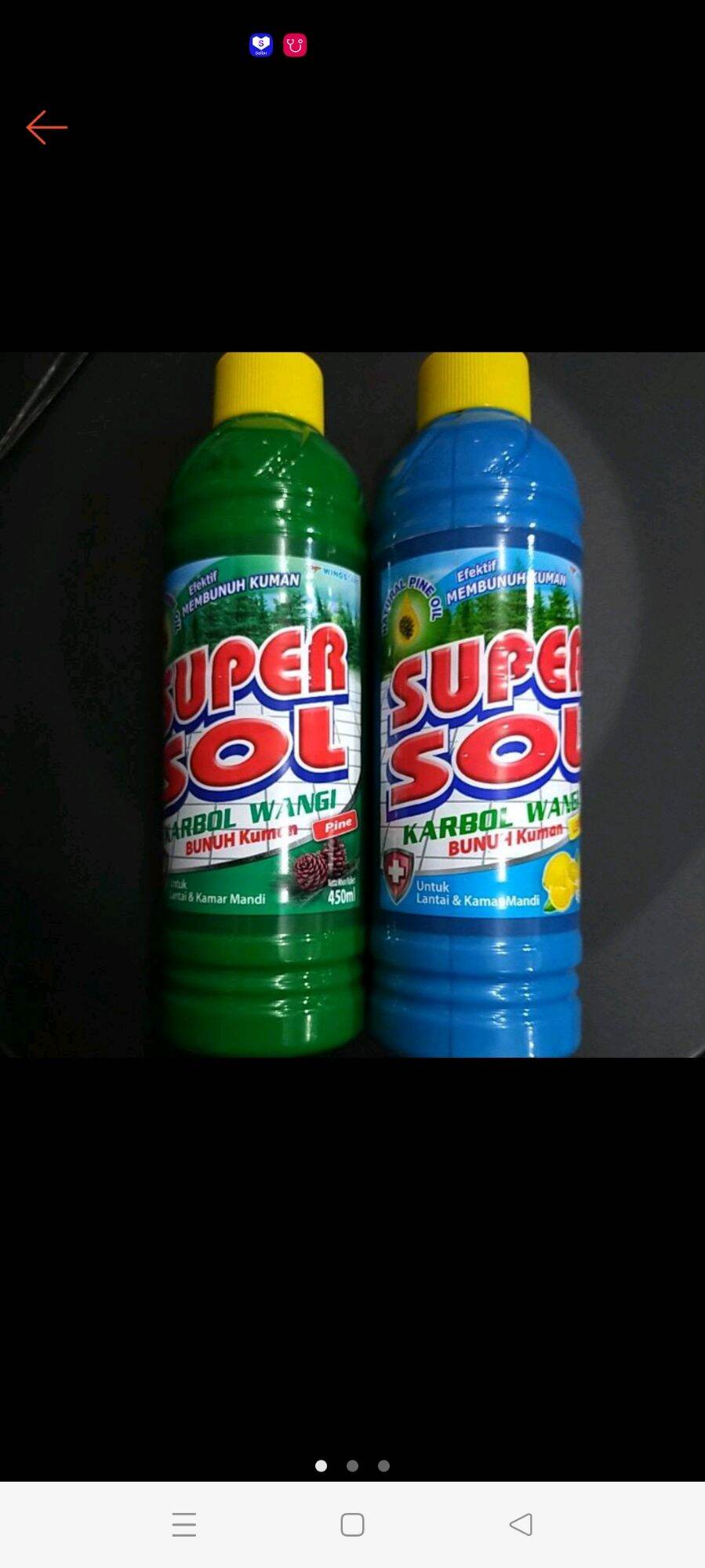 super sol karbol wangi botol 450 ml | Lazada Indonesia