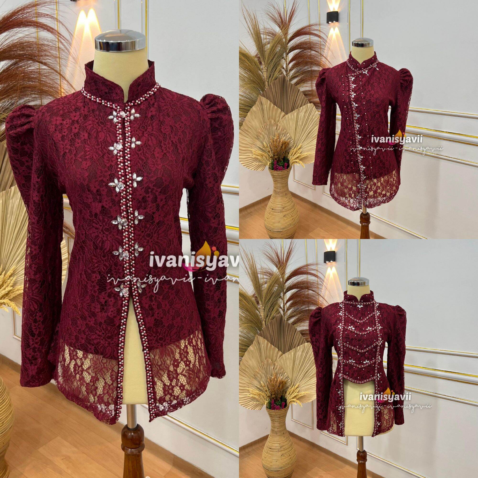 (F) Kebaya Furing | Kebaya Broklat / Kebaya Modern / Kebaya Wisuda ...
