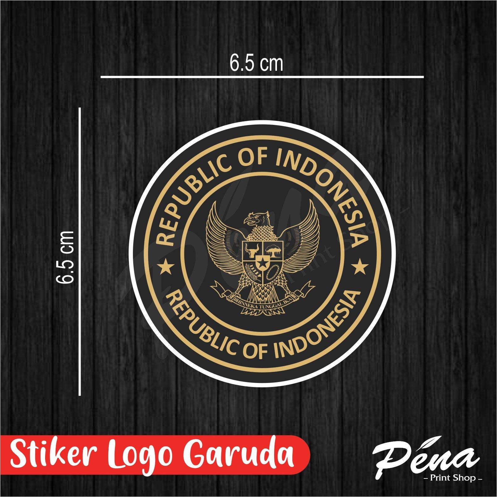 Stiker Logo Garuda Indonesia Pancasila / Stiker Timnas Garuda Merah ...