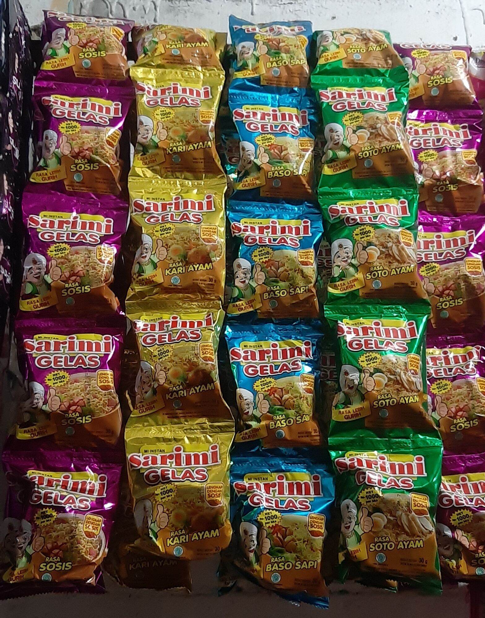 SARIMI GELAS RENCENGAN ISI 10 PCS | Lazada Indonesia