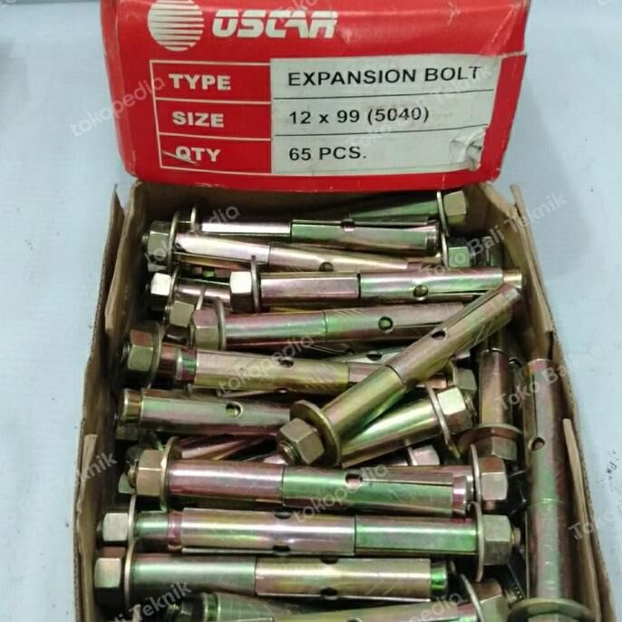 Dynabolt 12 x 99 OSCAR /BAUT BETON/BAUT TEMBOK/BAUT SAMBUNG TEMBOK ...