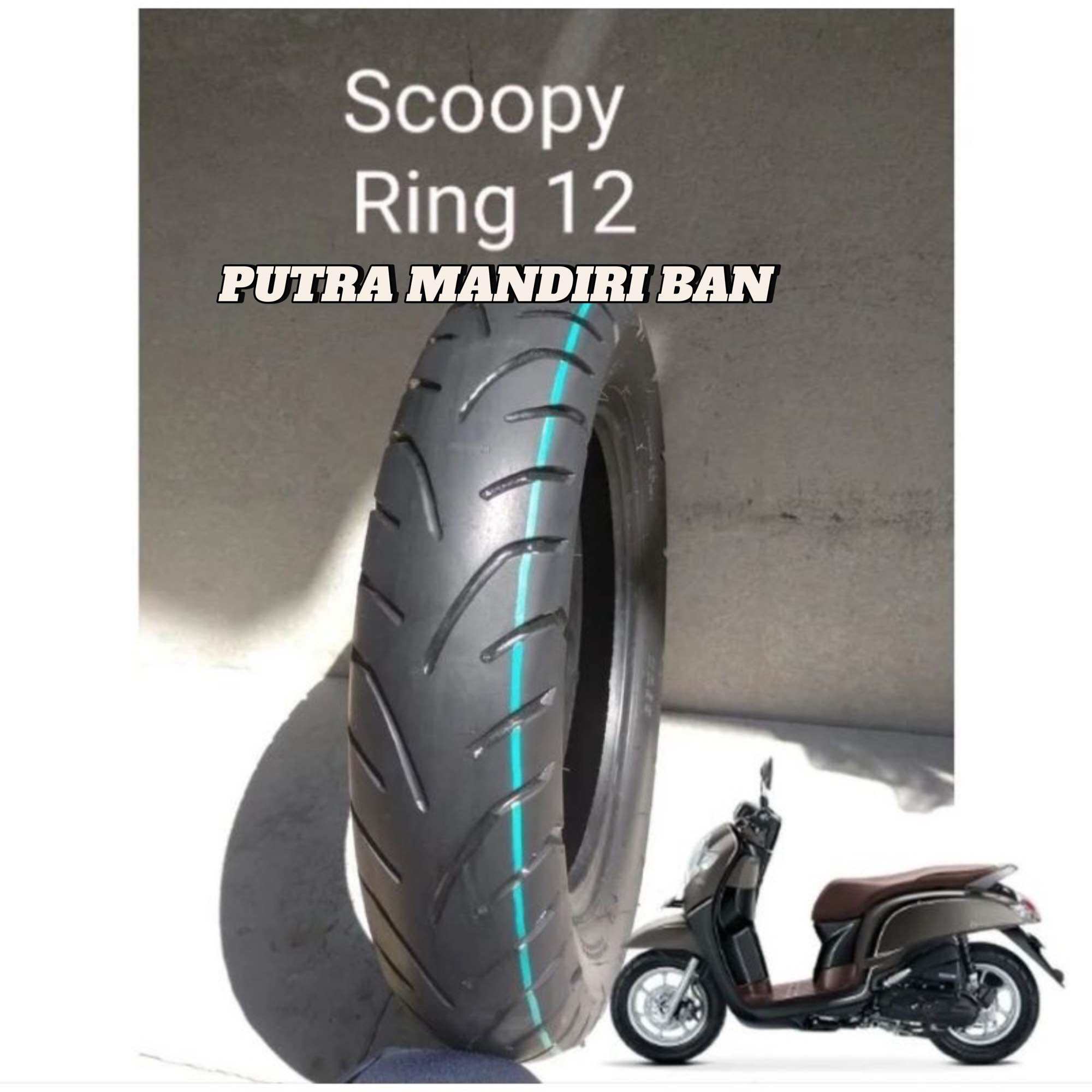 BAN BELAKANG SUNTIKAN MOTOR MATIC HONDA SCOOPY NEW / SCOOPY DONAT ...