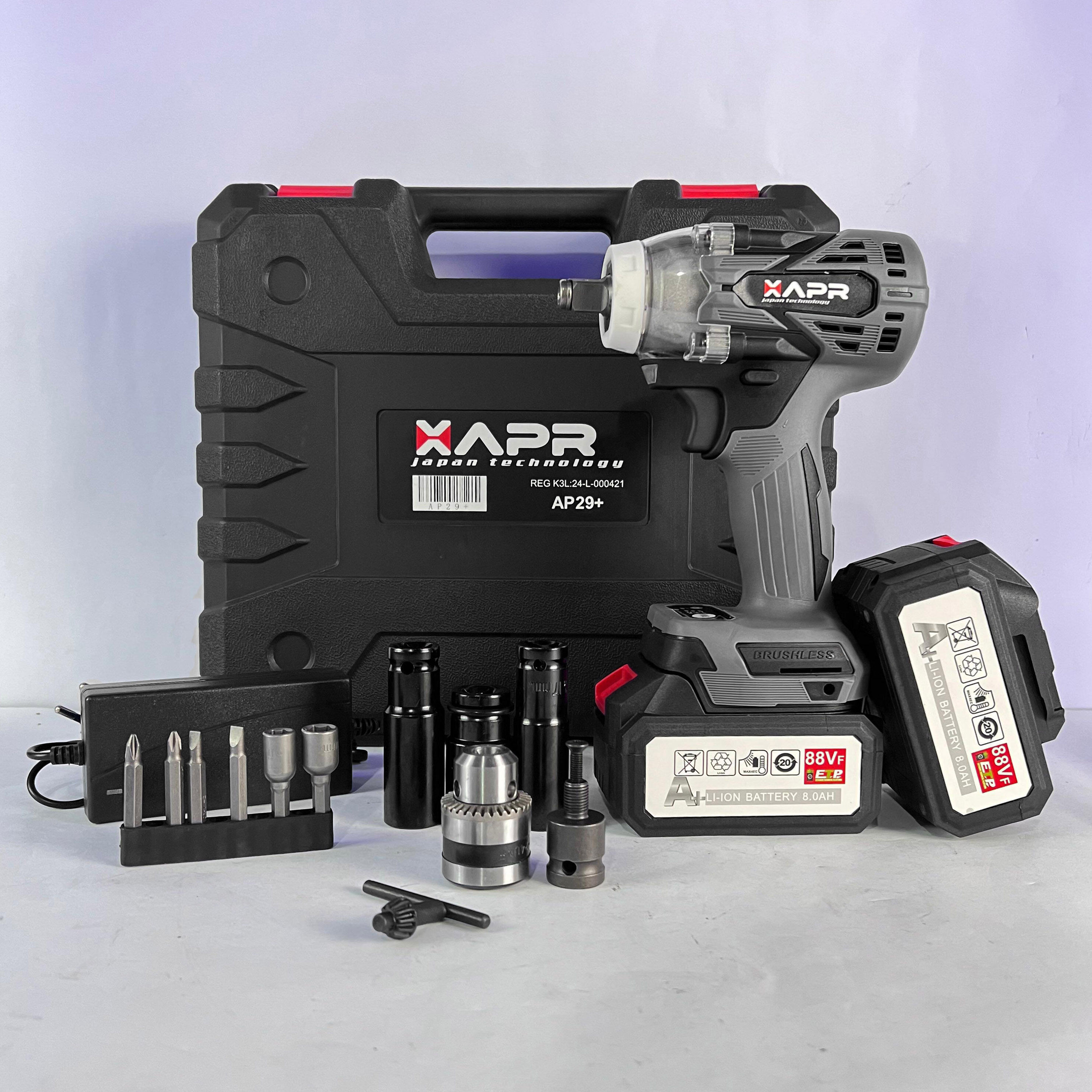 APR Impact Wrench 550Nm type AP29 Mesin Impek Pembuka Baut Ban Mobil ...