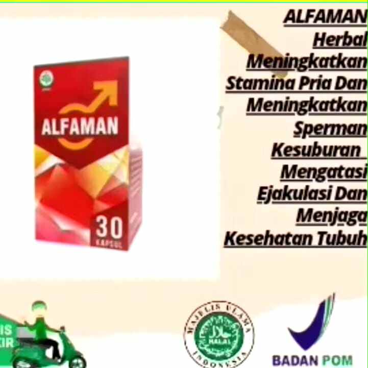 ALFAMAN HERBAL OBAT MULTIVITAMIN ASLI ORIGINAL ISI 30 KAPSUL | Lazada ...