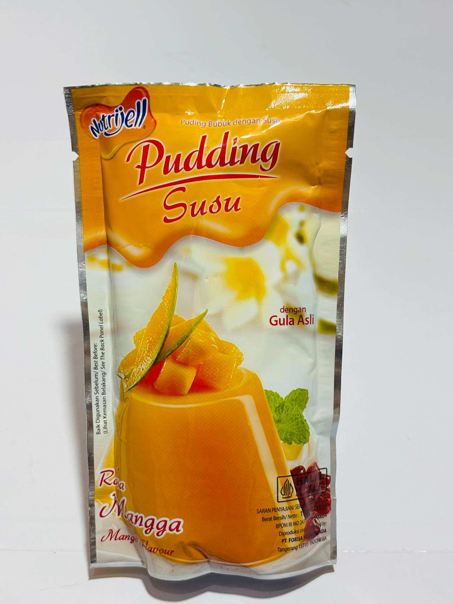 Pudding Susu Nutrijel / Pudding Instant Rasa Coklat Stoberi Mangga ...
