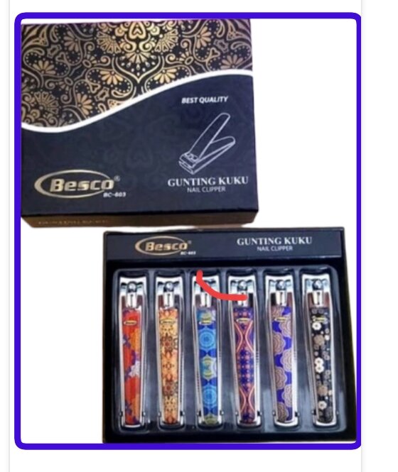 Gunting Kuku Jumbo Motif Batik Isi 12 Pcs (satu lusin) | Lazada Indonesia