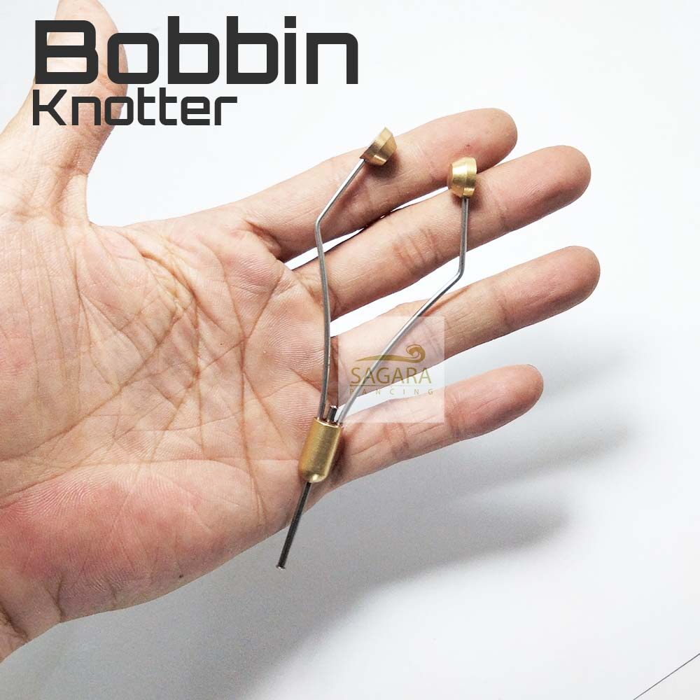 Bobbin Knott Alat Bantu Menyambung Benang PE Ke Leader Bobbin Knotter ...