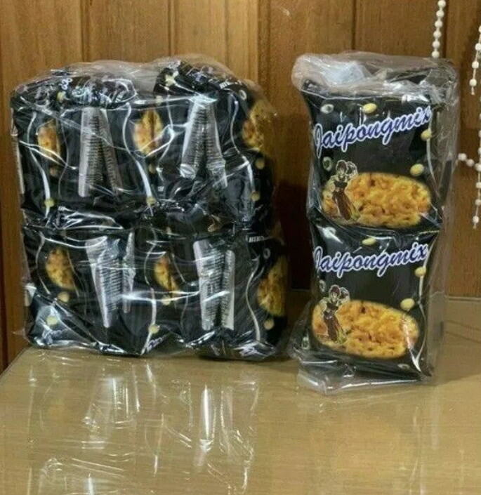 Camilan Gurih Jaipongmix 1 Pak Isi 10 Bungkus Snack Jaipong Mix