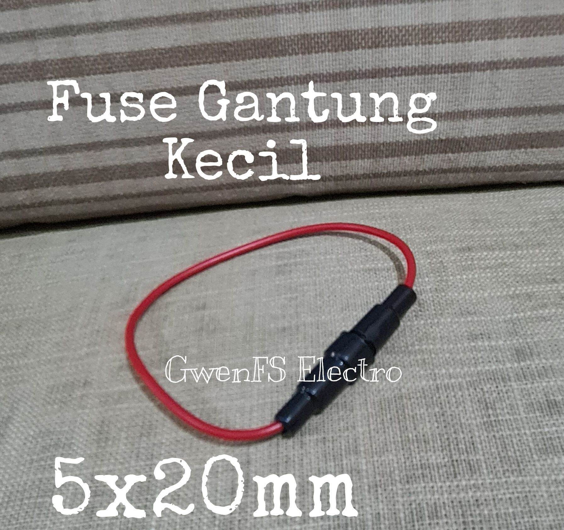 Fuse Holder Gantung Rumah Sekring Fuse Kaca Besar Kecil | Lazada Indonesia