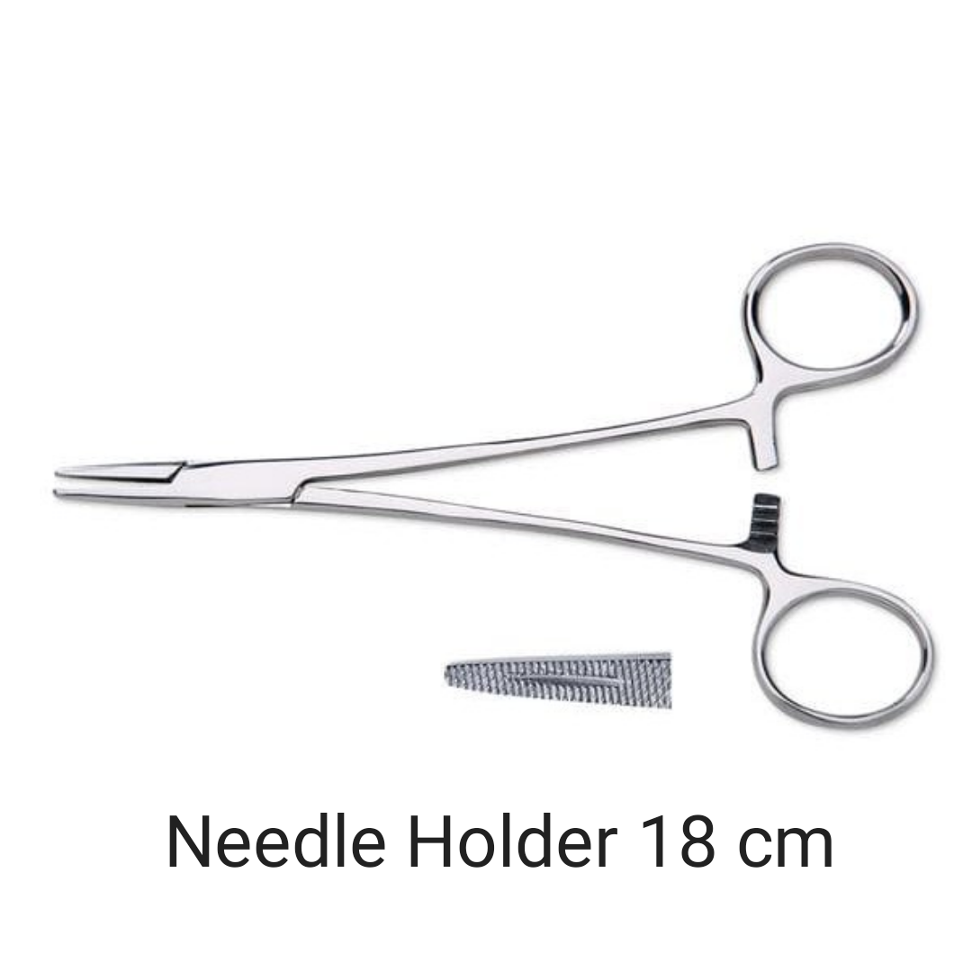 Needle Holder Nald Voeder Naldfuder 18cm Stainless Steel | Lazada Indonesia