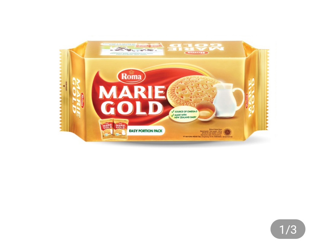 Roma Marie Gold Biskuit 240 gr | Lazada Indonesia