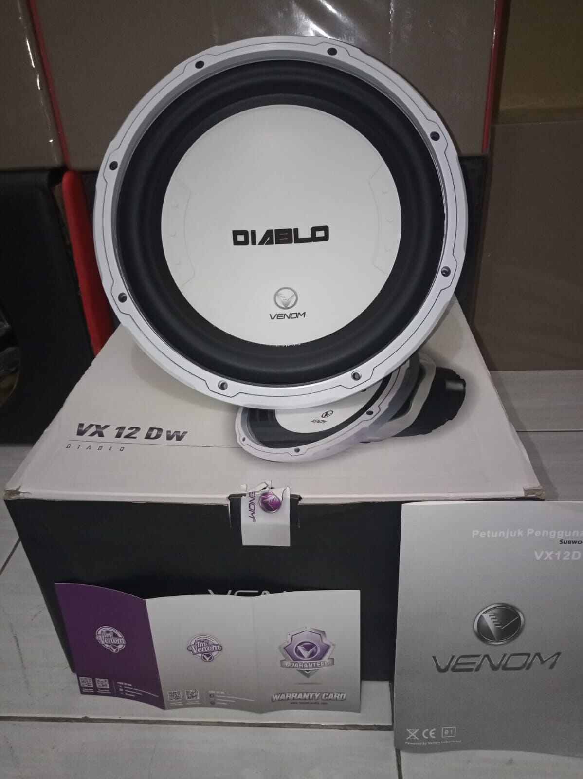 Subwoofer Venom Diablo VX12D 12inch | Lazada Indonesia