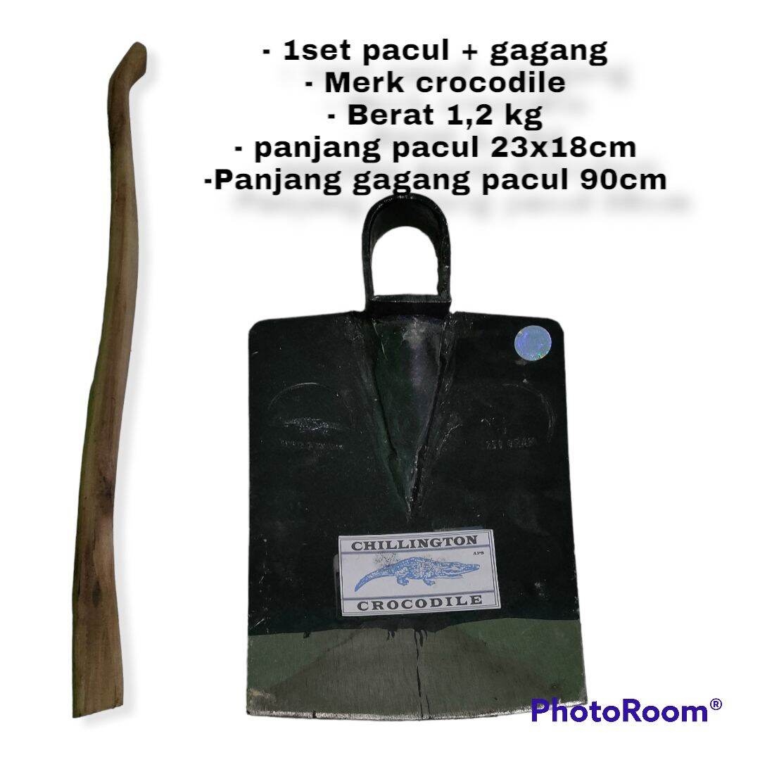 Cangkul Pacul Kebun Sawah Baja Tebal Plus Doran Kayu | Lazada Indonesia
