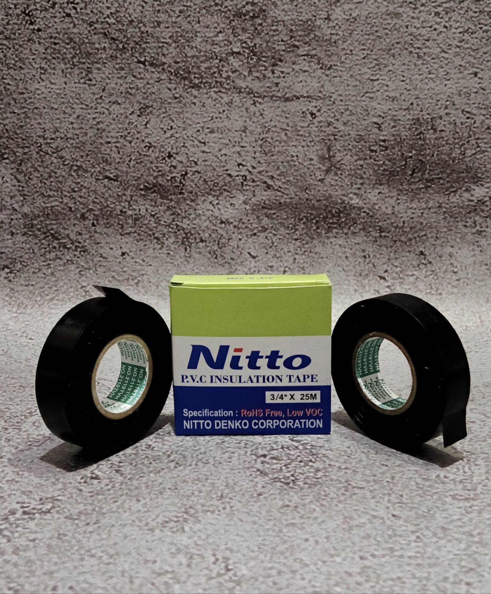 isolasi solasi selotip nitto paket (isi 10 pcs) "3/4 18mm x 25 meter ...