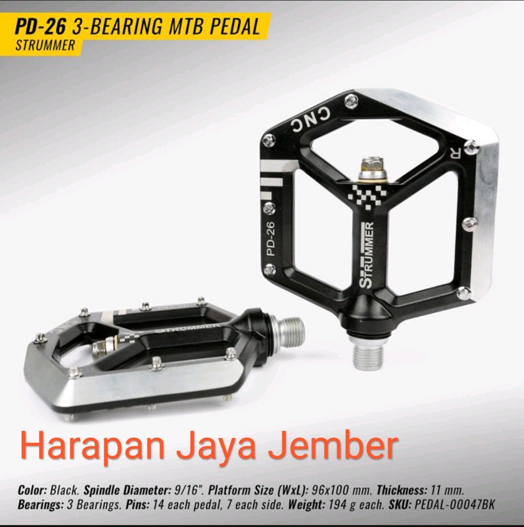 Pedal Strummer PD26 Bearing Tapak Lebar PD 26 | Lazada Indonesia