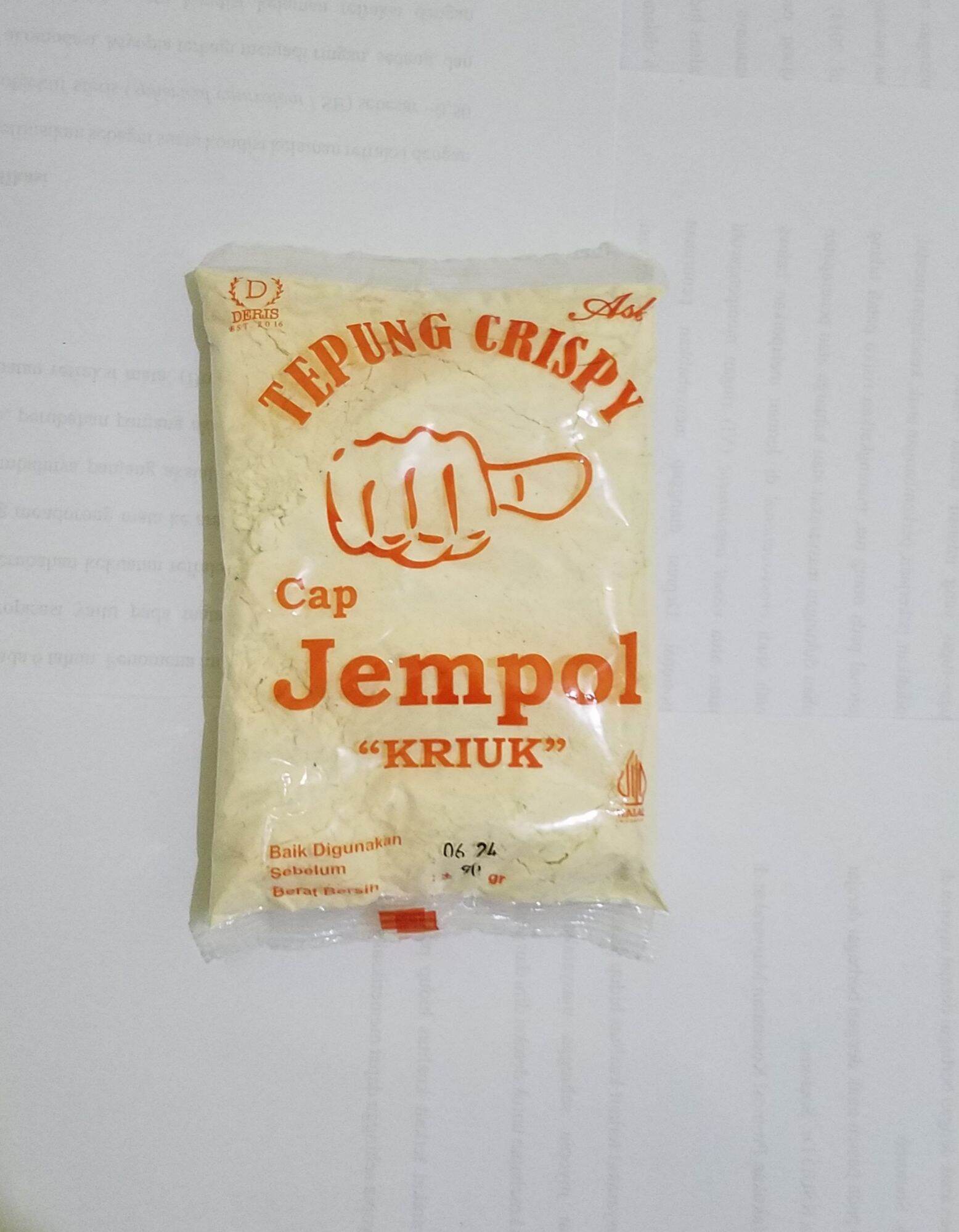 Tepung Crispy Asli Cap Jempol Kriuk 90 gr Halal | Lazada Indonesia