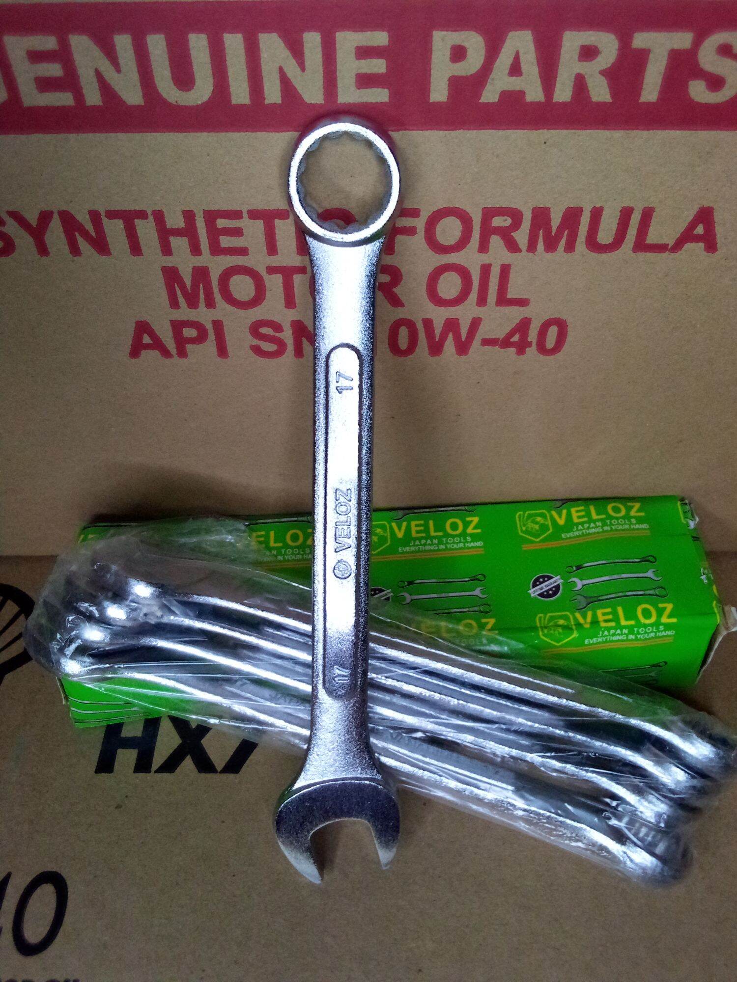KUNCI RING PAS 17mm VELOZ JAPAN TOOLS Combination Wrench. | Lazada ...