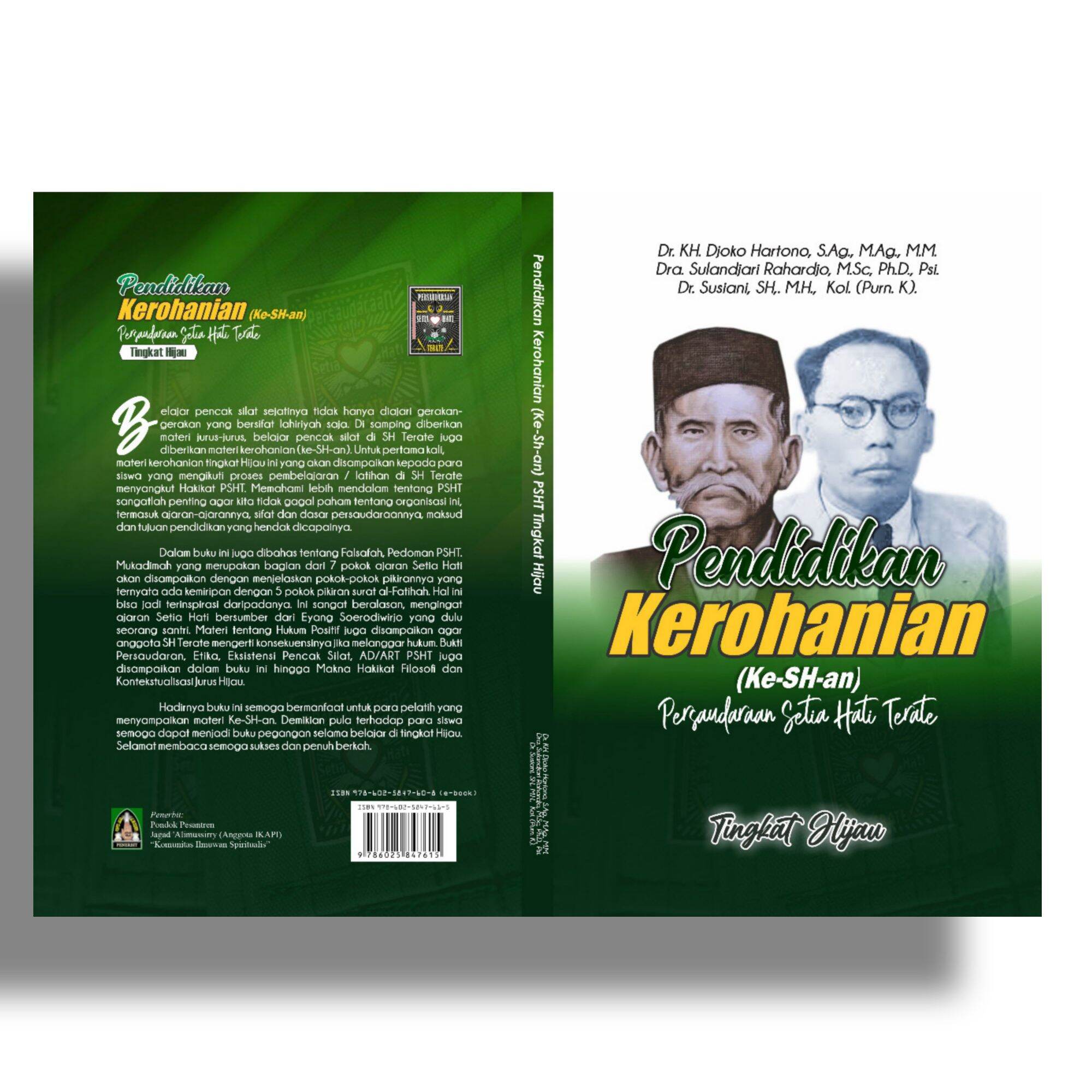 (COD) Buku Pendidikan Kerohanian PSHT (Ke-SH-an) Tingkat Sabuk HIJAU ...