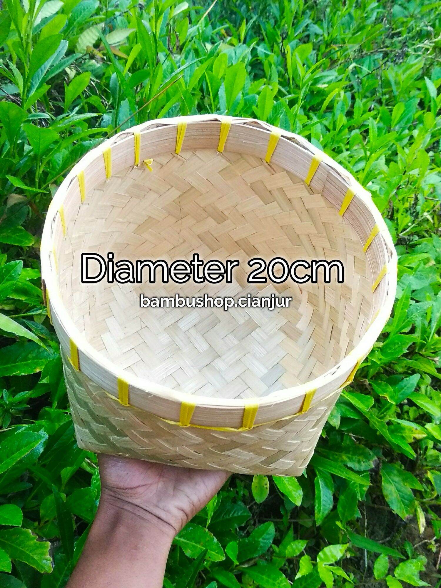 Bakul Nasi Bambu 2 Liter Motif hitam | Tempat Nasi Boboko Anyaman Bambu ...