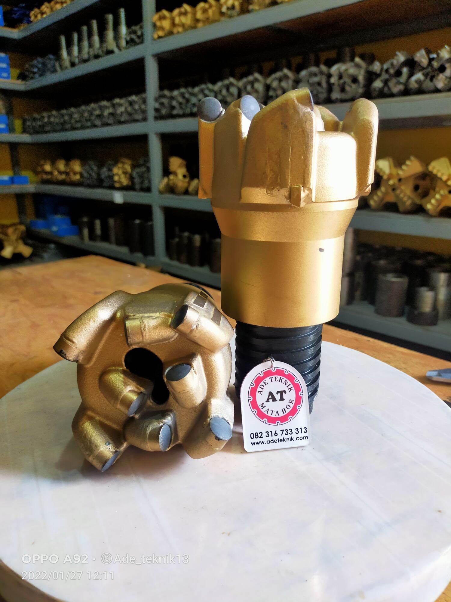 PDC FLAT 99 BODY STEEL Mata bor sumur 3,9 inchi untuk menembus batuan ...