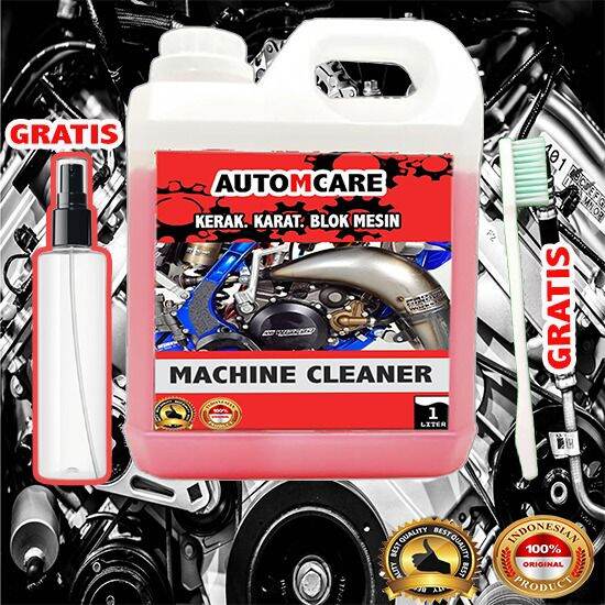 PEMBERSIH BLOK MESIN MOTOR DAN MOBIL 1 LITER / MASTER SOAP CAIRAN ...