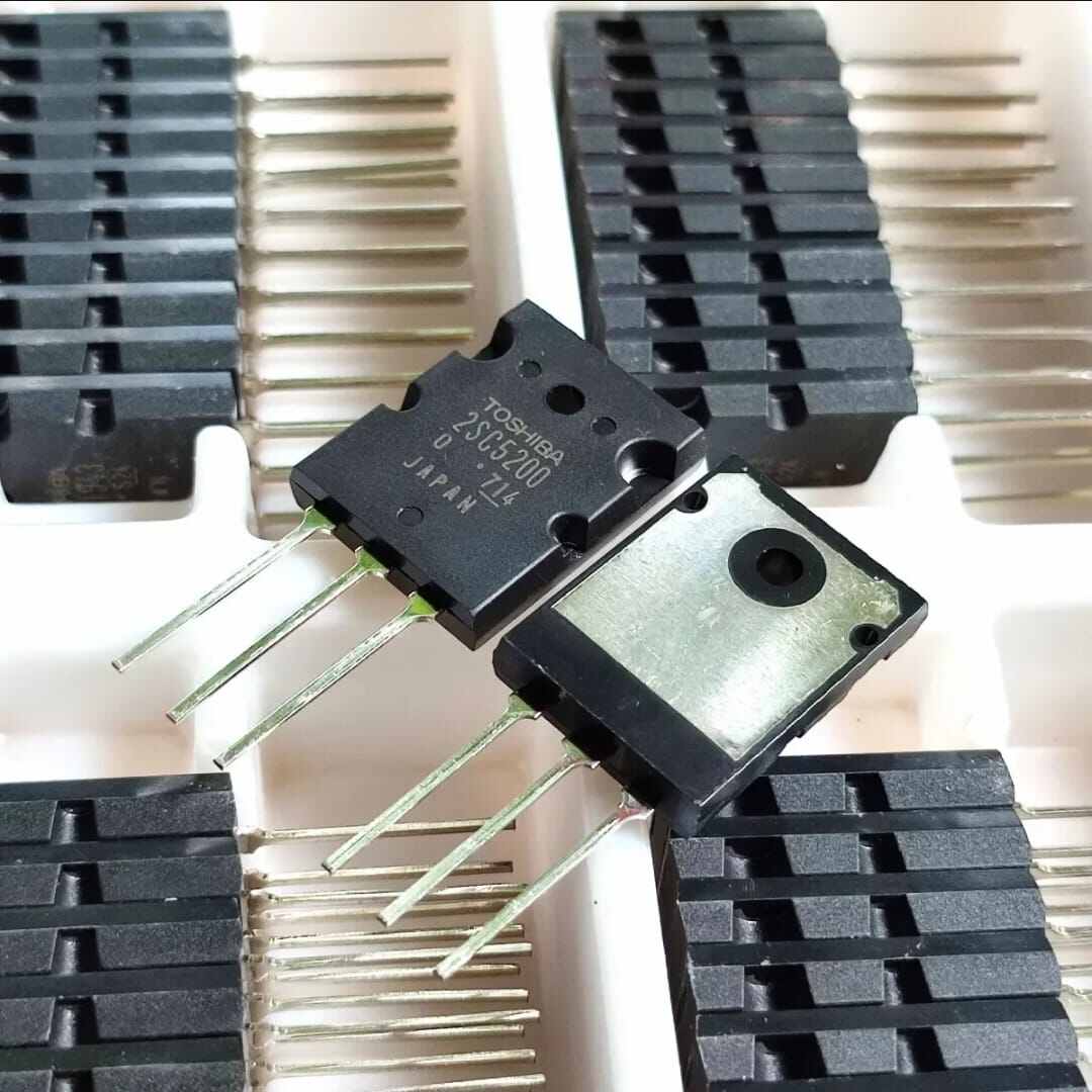 1 set Transistor Toshiba 2SA1943 A1943/ 2SC5200 C5200 MADE IN JAPAN ...