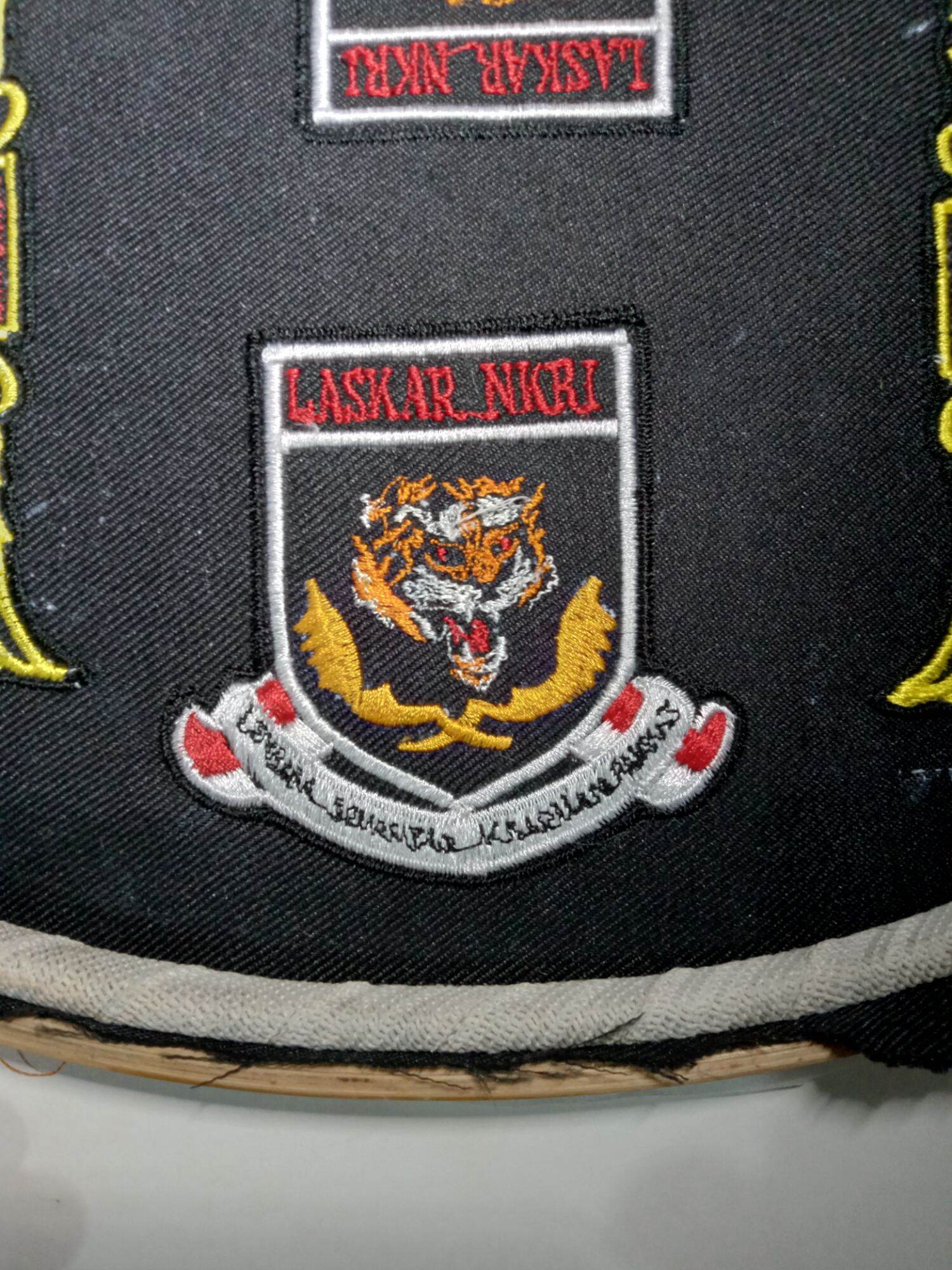 patch bordir logo emblem laskar nkri kecil ukuran 7cm | Lazada Indonesia
