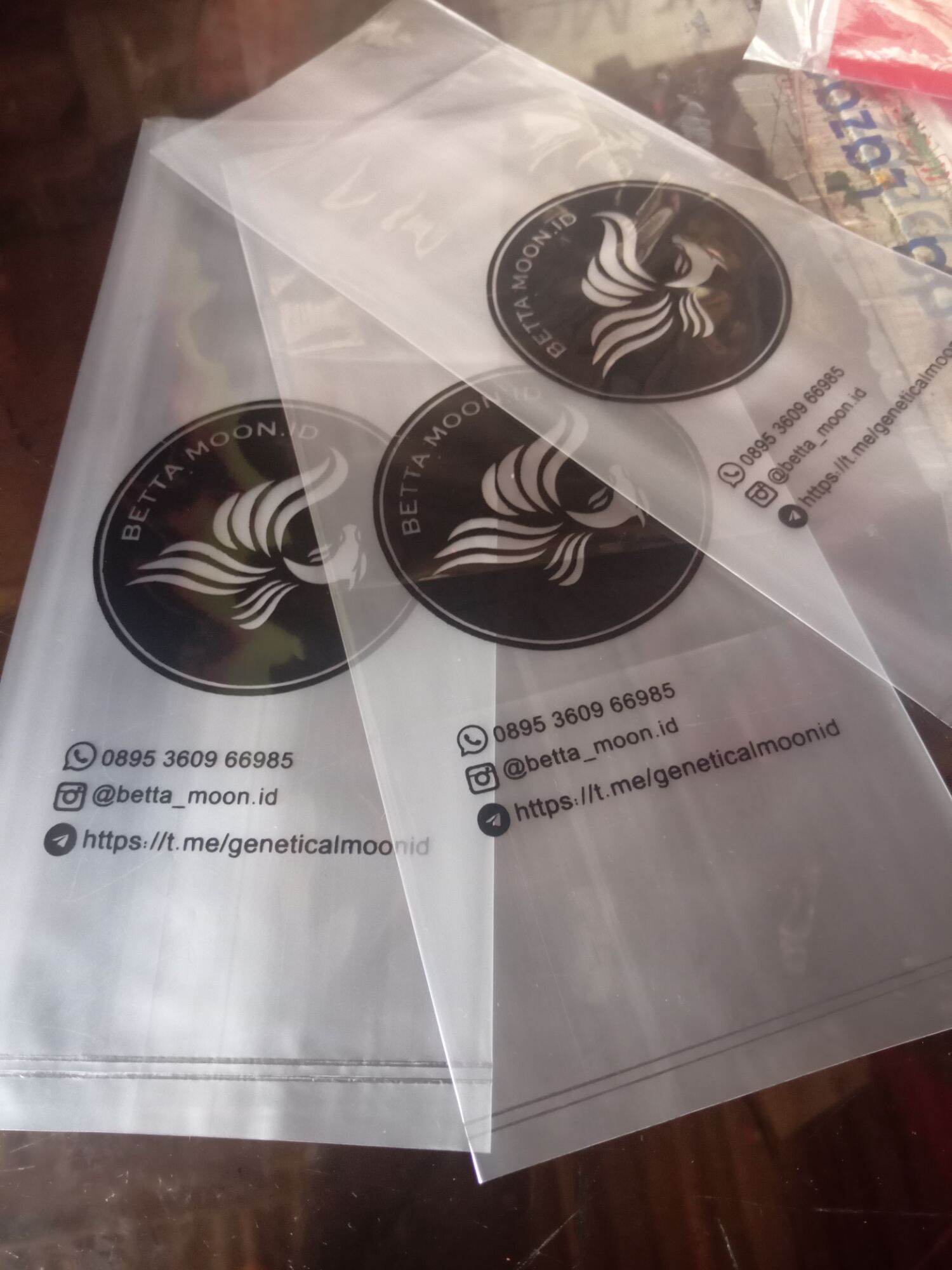 Plastik PE 20x35 Plus sablon custom nama isi 300pcs | Lazada Indonesia