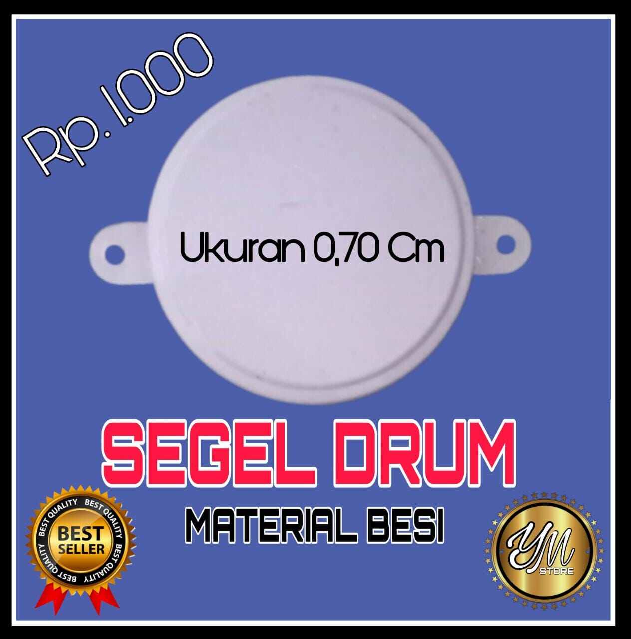 tutup segel drum besar 7cm 100pcs | Lazada Indonesia