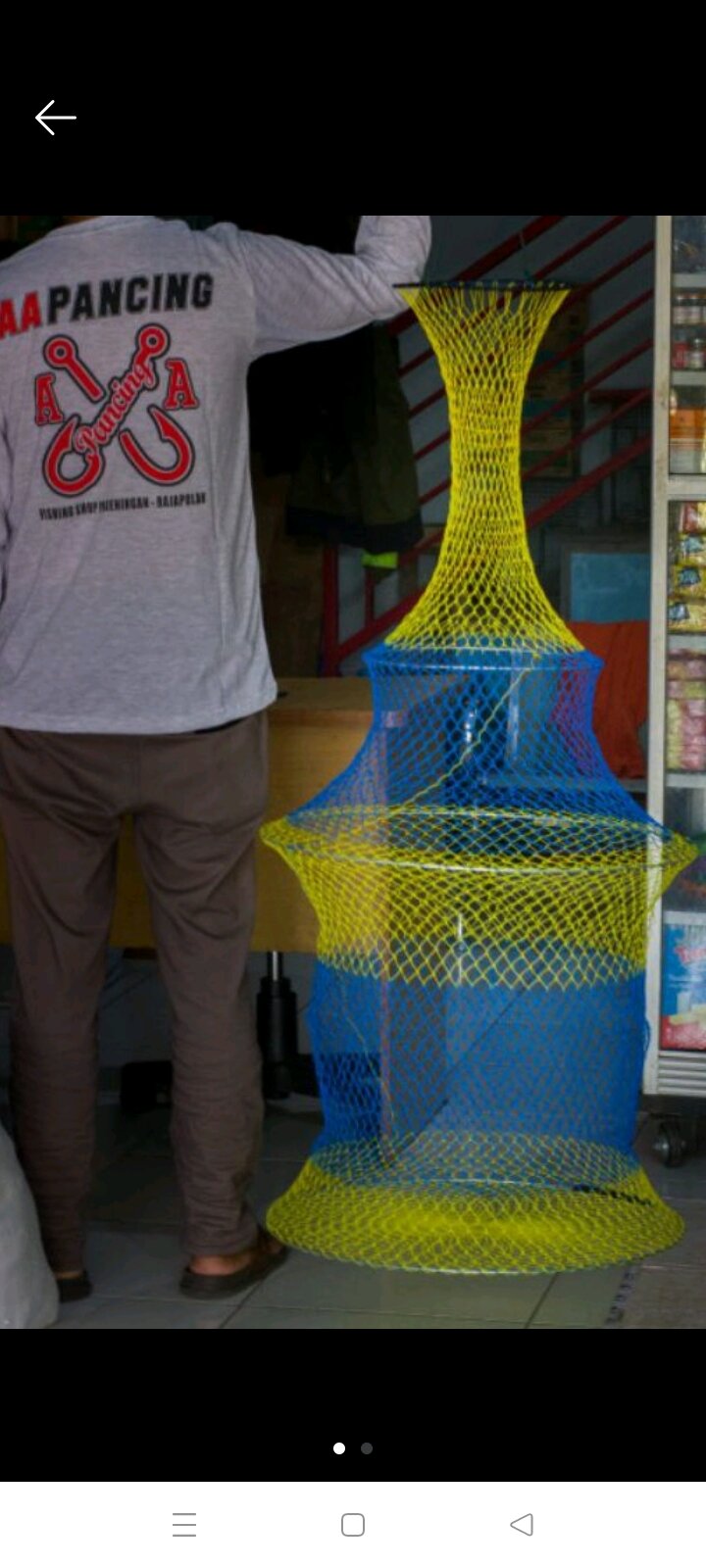 koja , kepis , keramba , korang ikan bahan tambang ukuran jumbo ...