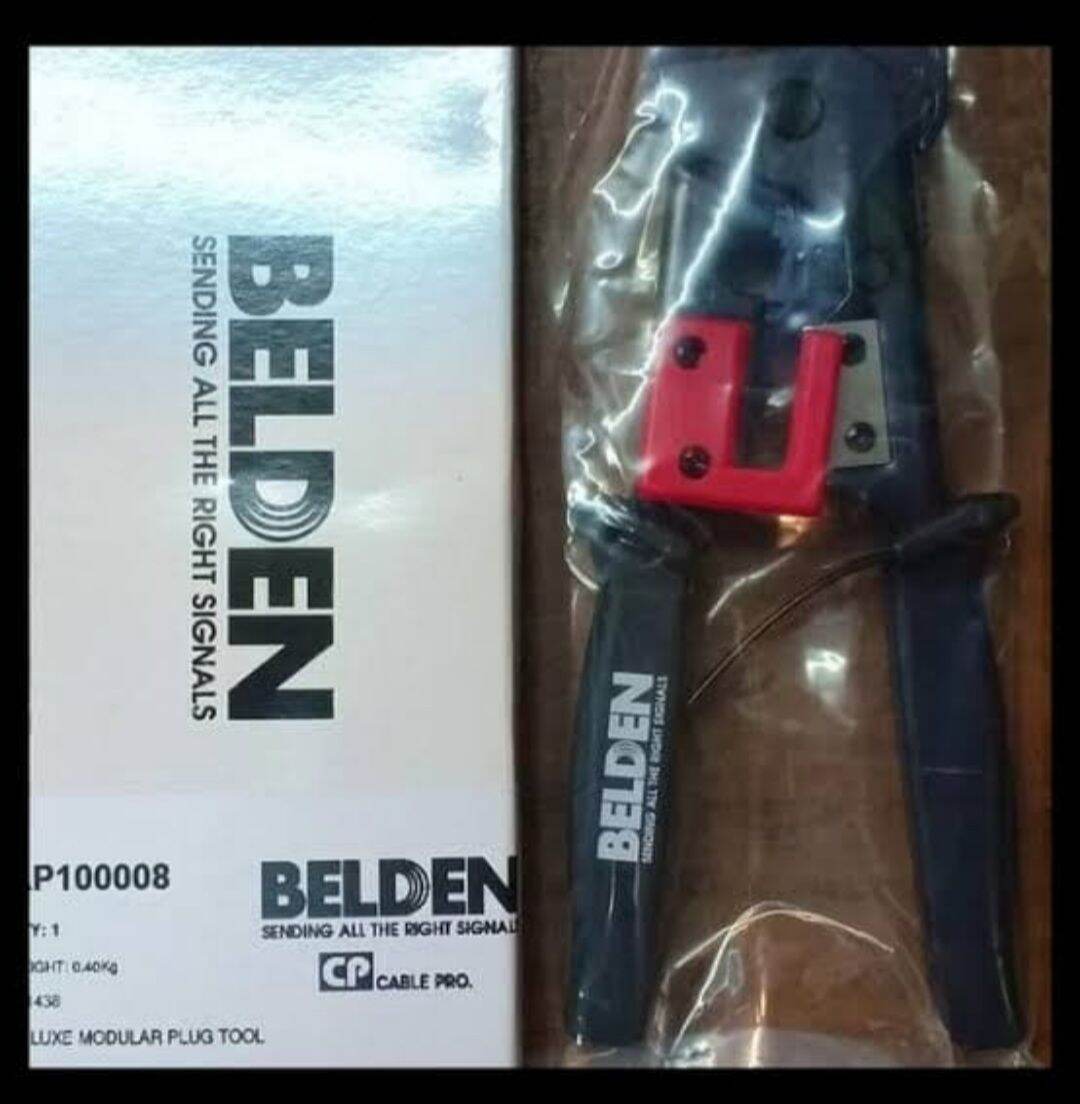 Belden Crimping (AP100007) Original tang crimping termurah | Lazada ...