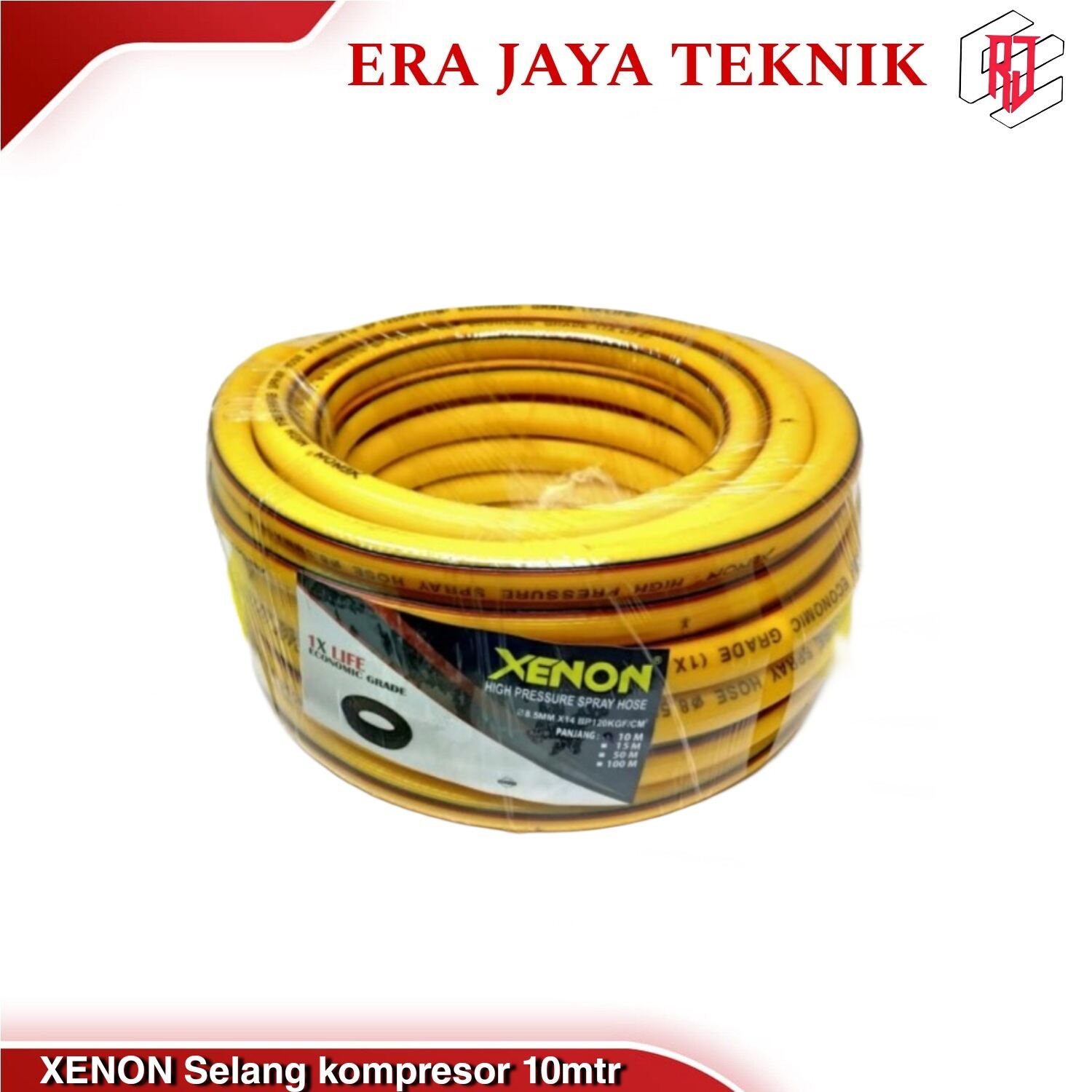 Selang kompresor angin 10 meter XENON 120 bar compressor hose 10M ...