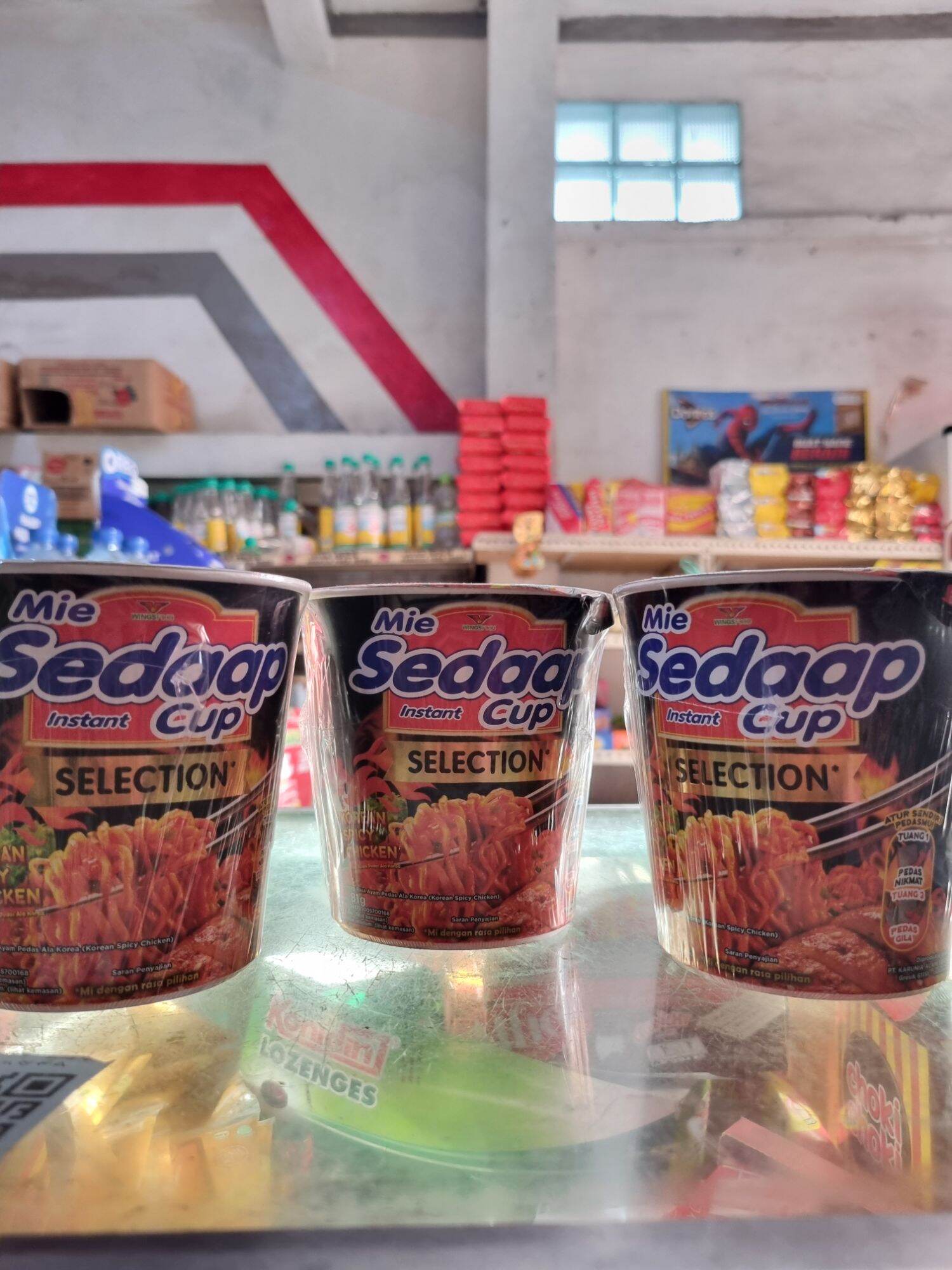 Mie Sedap cup Selection korean spicy chicken 81gr. | Lazada Indonesia