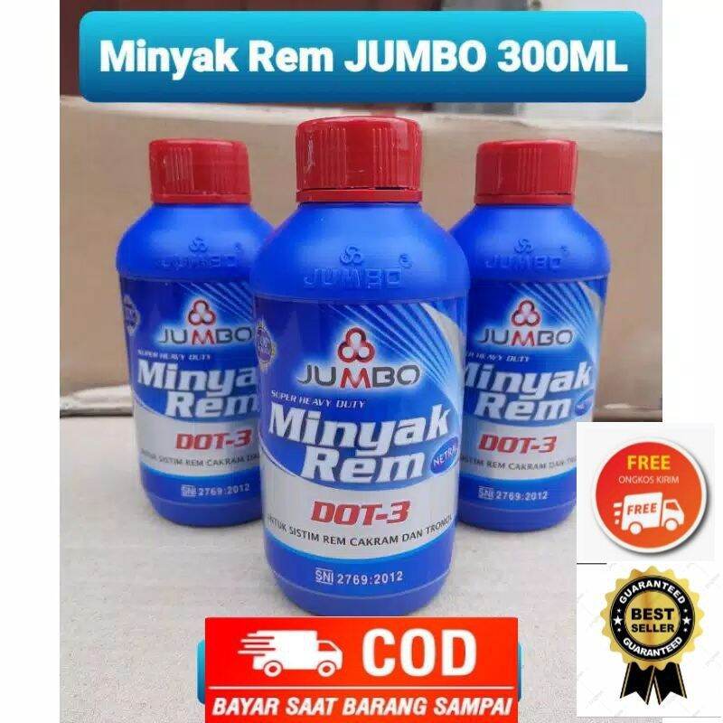 oli rem jumbo 300 ml minyak rem jumbo 300ml | Lazada Indonesia