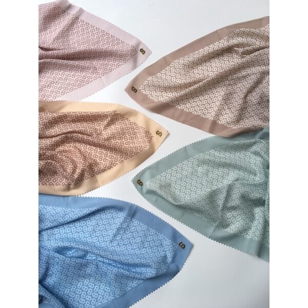 HIJAB BUTTONSCARVES KW ADA MONOGRAM LOGO B ( 100% REAL PIC ) | Lazada ...