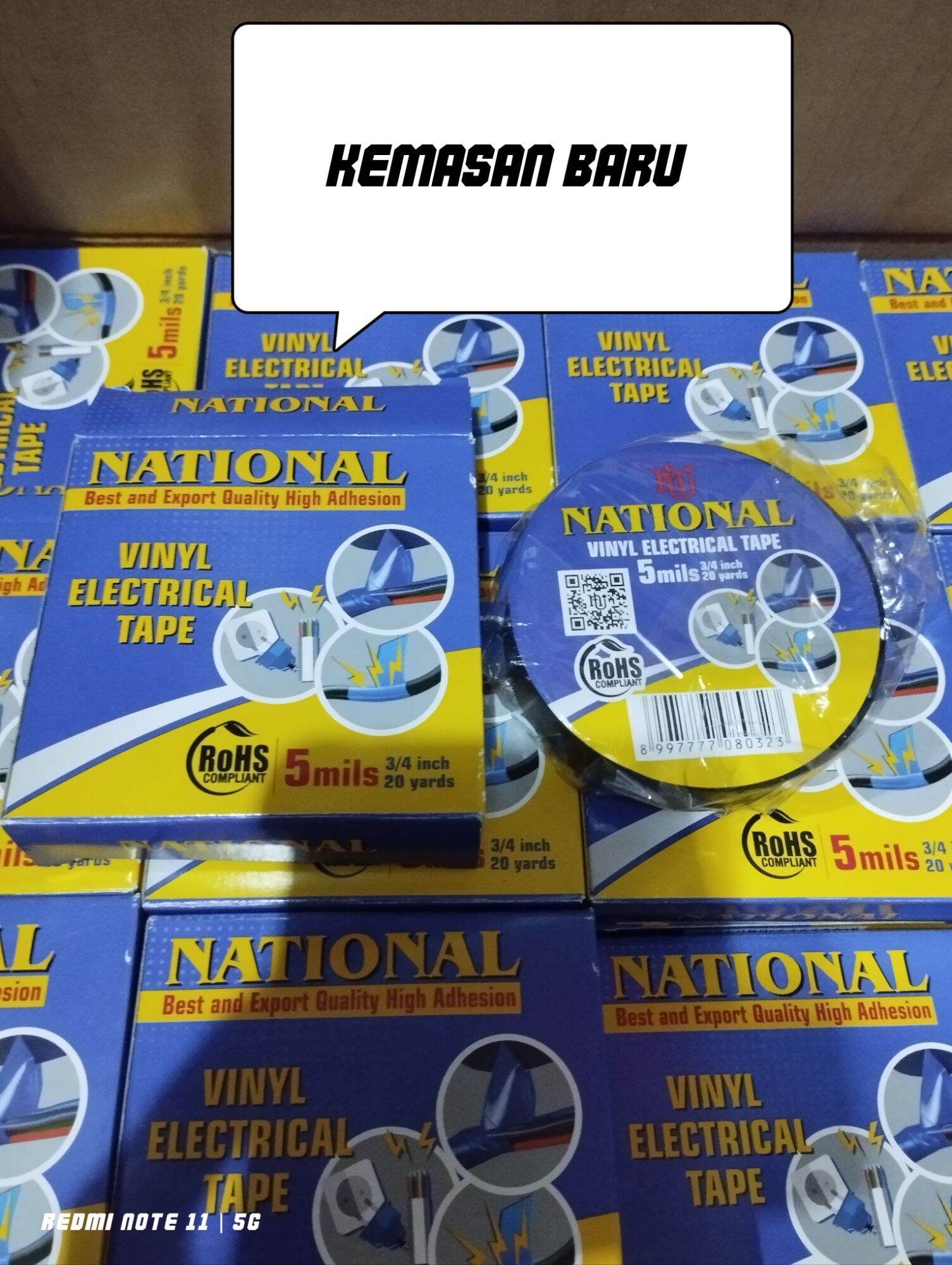 Selasiban kabel listrik/isolasi kabel listrik national (harga per PC ...
