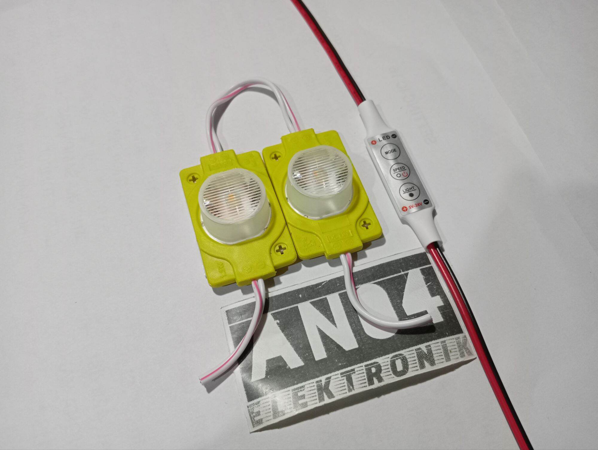 MODUL BLITZ KEDIP PESAWAT MURAH + 2 BIJI LED 1 MATA SUPER JUMBO 12V 24V ...