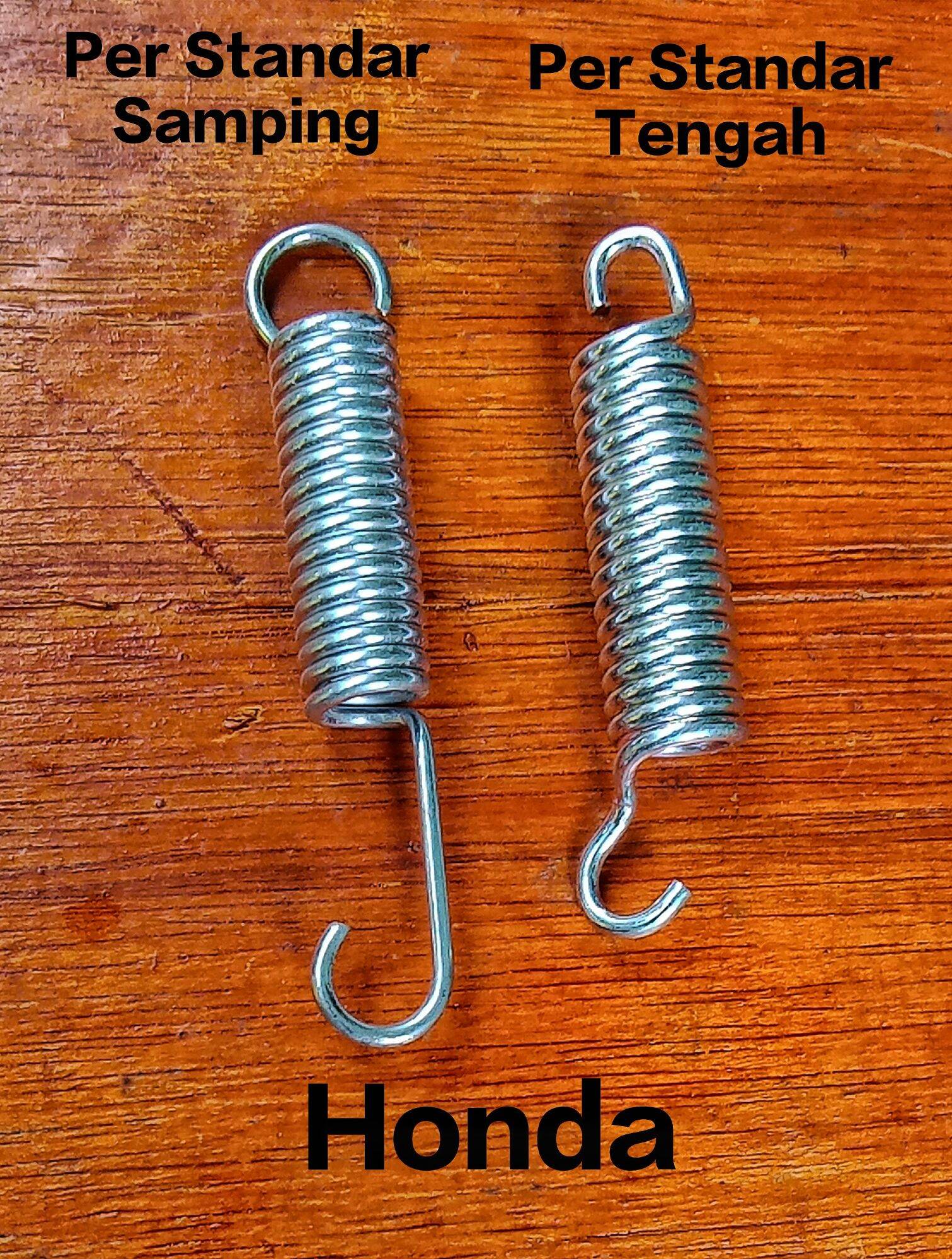 ( 2 Pcs ) Per Standar Tengah Plus Per Standar Samping untuk Motor Honda ...