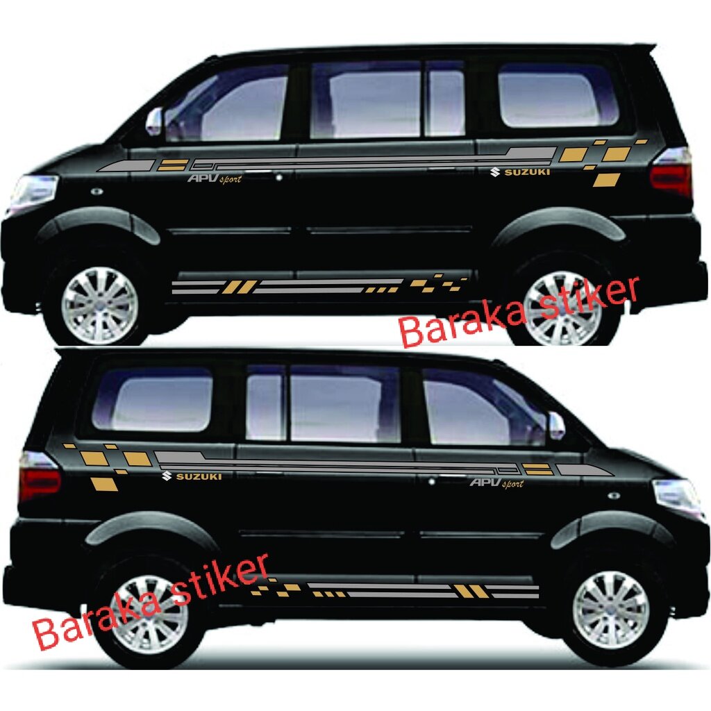 Stiker sticker mobil Apv cutting stiker body apv list mobil apv ...