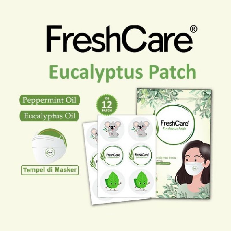 Freshcare Eucalyptus Pacth Sticker 1 Box 24 Pack Lazada Indonesia