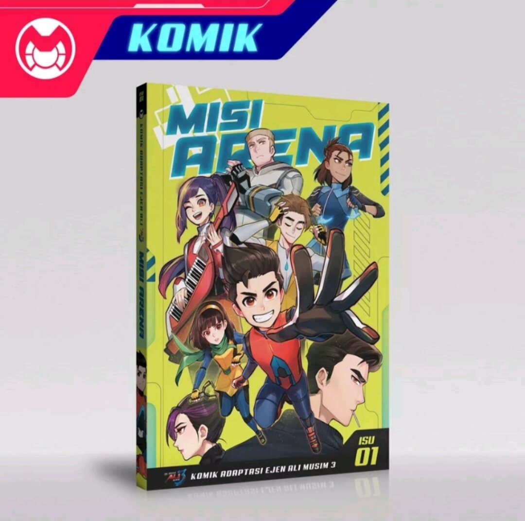 Komik Ejen Ali Musim 3 : Isu 01 "MISI ARENA" | Lazada Indonesia