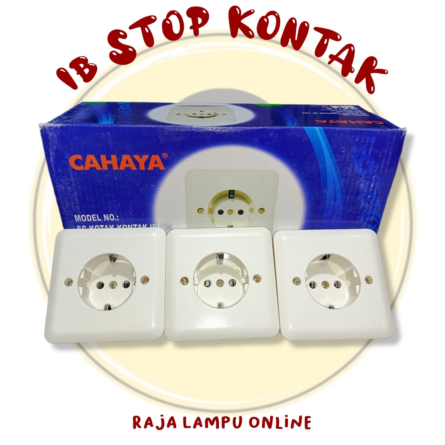 IB STOP KONTAK / STOP KONTAK IN BOW (TANAM) / STOP KONTAK TANAM ...