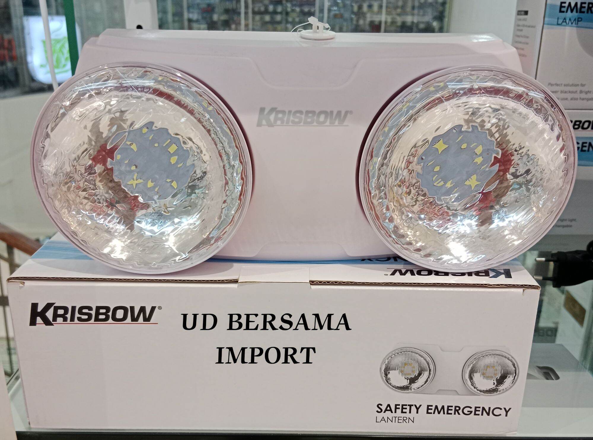Lampu Emergency/Lampu Darurat Twin Spot 5w KRISBOW | Lazada Indonesia