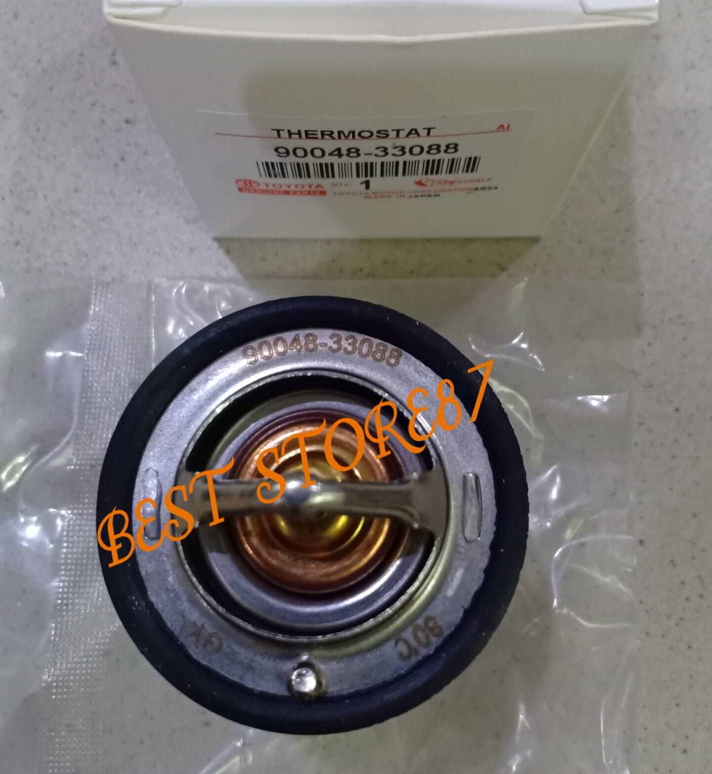 THERMOSTAT TERMOSTAT COOLANT TOYOTA AVANZA XENIA VELOZ ASLI | Lazada Indonesia