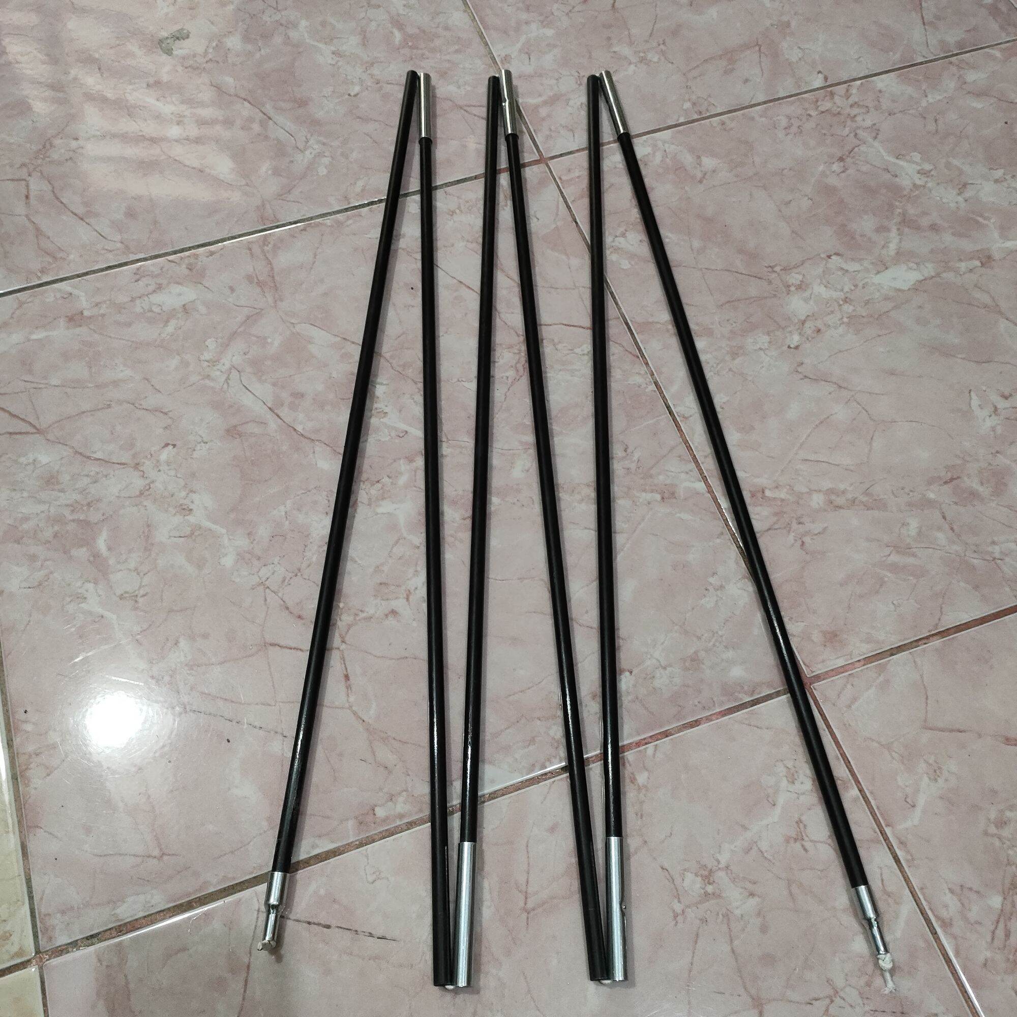 Custom frame tenda plus tali siap pakai - rangka tenda bahan fiber ...