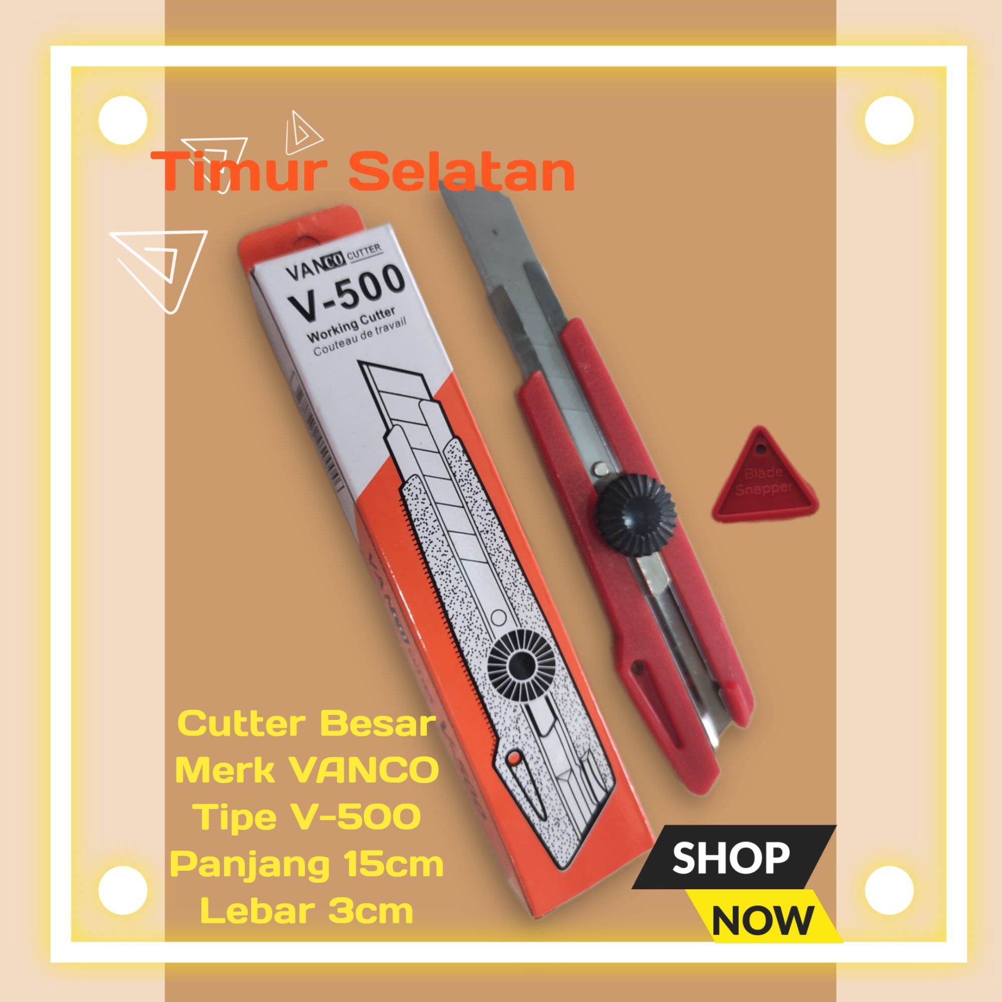 cutter besar merek vanco V-500 | Lazada Indonesia
