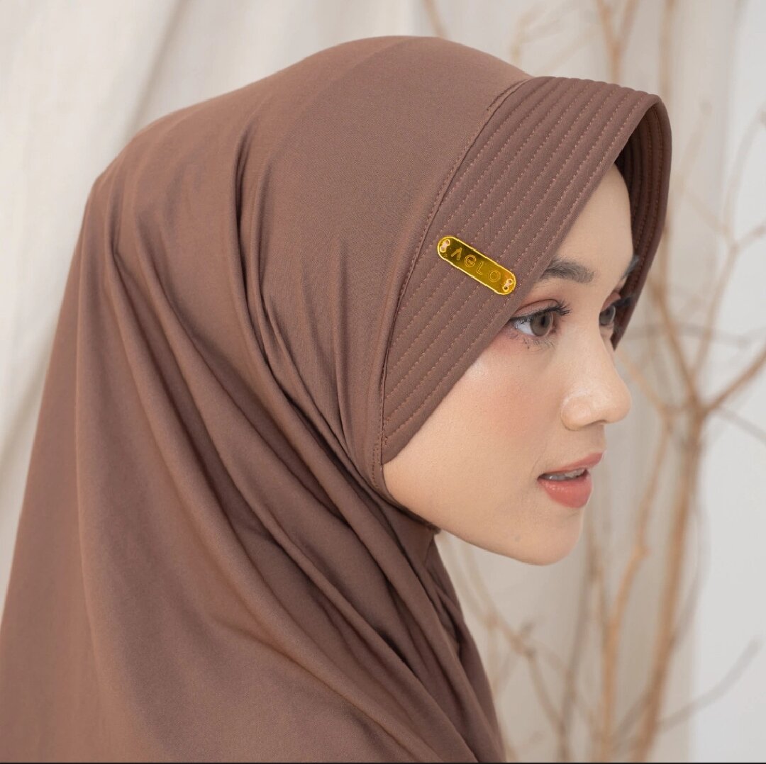 RODIYAH HIJAB ~ Jilbab Instan Bergo Hamidah M Label Akrilik | Lazada ...