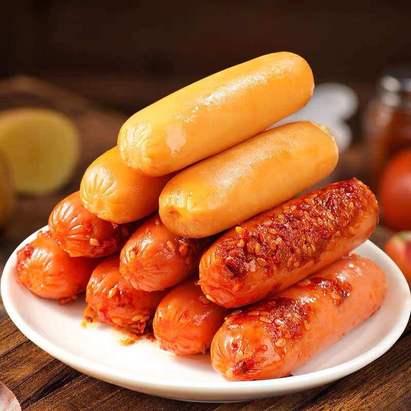 [Snack Time] Sosis hotdog/sosis jagung/sosis spicy/cemilan instant/28gr ...