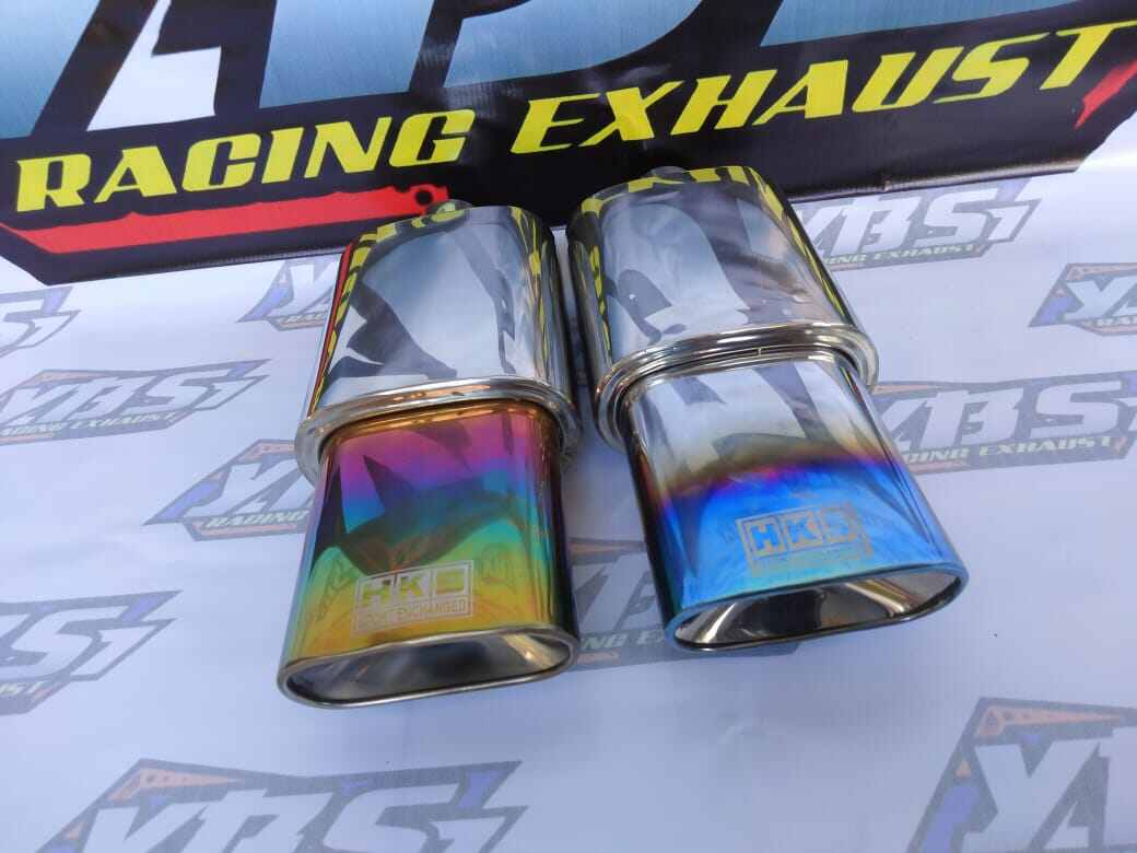 KNALPOT HKS TURBO KOTAK SUARA BAS UNTUK SEMUA JENIS MOBIL BENSIN DAN ...