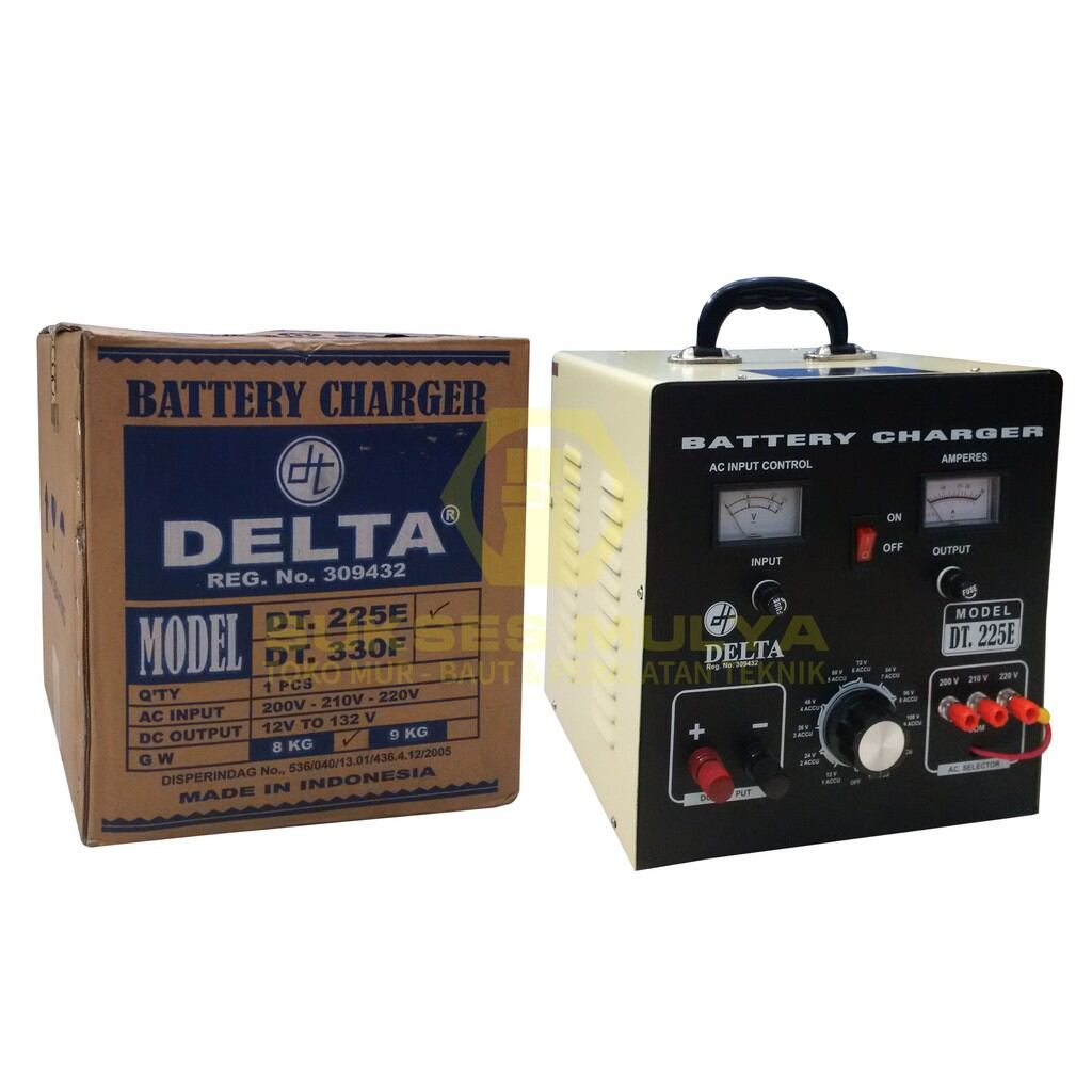 Battrey Chasger aki Delta DT 225E Cas Accu | Lazada Indonesia